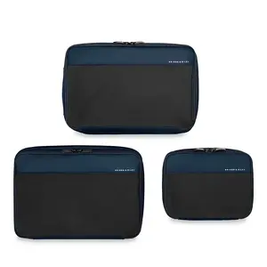Briggs & Riley 3 Piece Carry-on Packing Cube Set - Navy