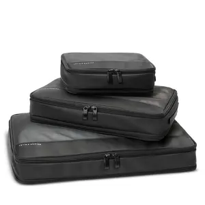Briggs & Riley Travel Essentials 3 Piece Check In Packing Cube Set - Black