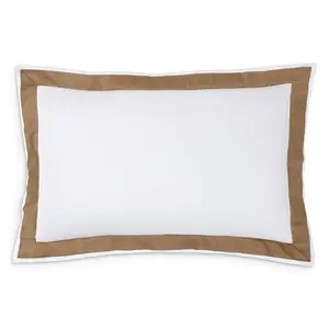 Frette Flying Sateen King Sham Exclusive - Hazelnut/milk