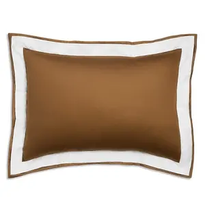 Frette Flying Sateen King Sham Exclusive - Hazelnut/milk
