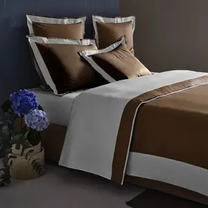 Frette Flying Sateen King Sham Exclusive - Hazelnut/milk