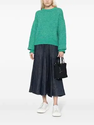 AGNES B. Zipped Crossbody Bag