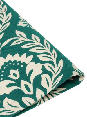 La DoubleJ Leaf-print Linen Placemats