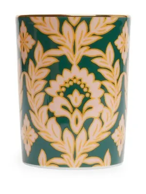 La DoubleJ Leaf-print Porcelain Cup