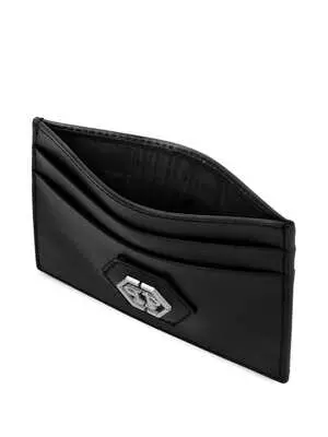 Philipp Plein Logo-plaque Leather Cardholder