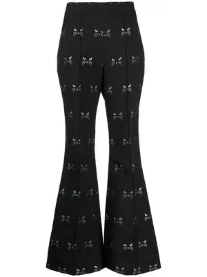 MACGRAW Circa 72 Patterned Jacquard Trousers