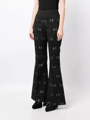 MACGRAW Circa 72 Patterned Jacquard Trousers