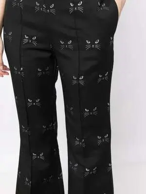 MACGRAW Circa 72 Patterned Jacquard Trousers