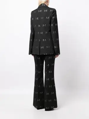 MACGRAW Circa 72 Jacquard Blazer - Black
