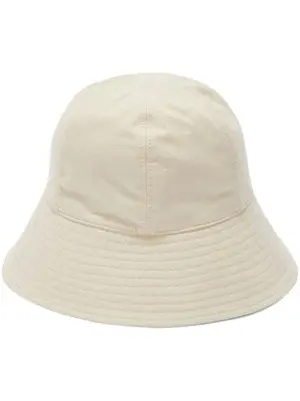 JIL SANDER Wide-brim Bucket Hat - Neutrals