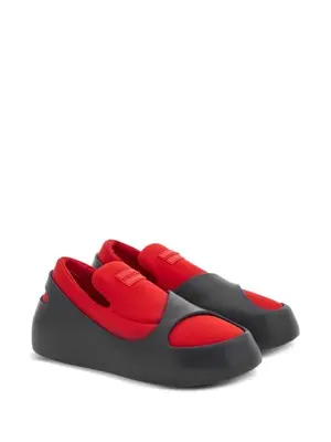 FERRAGAMO Hybrid Panelled Sneakers - Red