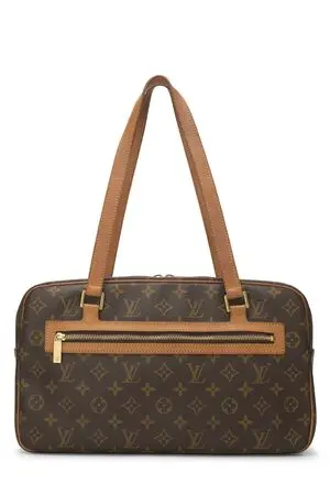 LOUIS VUITTON Monogram Canvas Cite Shoulder Bag - Brown