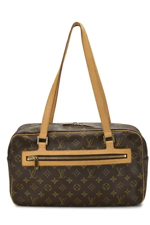 LOUIS VUITTON Monogram Canvas Cite Shoulder Bag - Brown