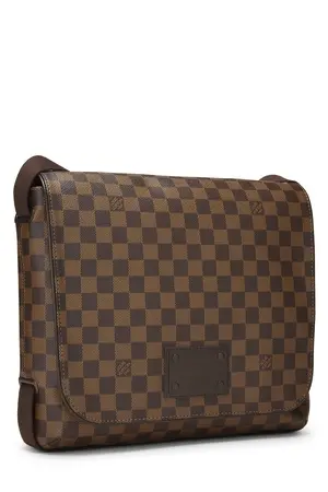 LOUIS VUITTON Damier Ebene Brooklyn Messenger Bag