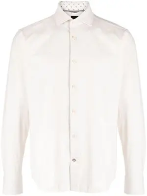 BOSS Stretch-cotton Twill Shirt