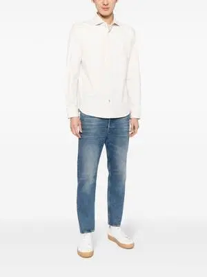 BOSS Stretch-cotton Twill Shirt
