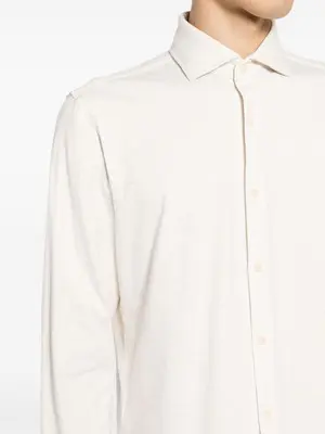 BOSS Stretch-cotton Twill Shirt