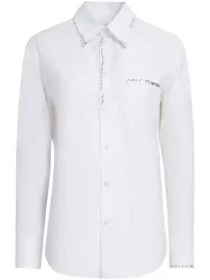 Marni Curved Hem Shirts For Women