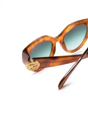 Gucci Tortoiseshell Cat-eye Frame Sunglasses