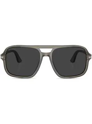 Persol Pilot Frame Sunglasses - Grey
