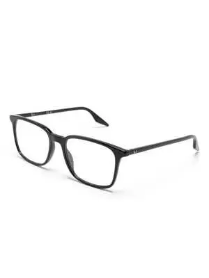 Ray-ban Logo-plaque Square-frame Glasses