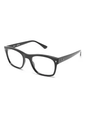 Ray-ban Logo-plaque Square-frame Eyeglasses