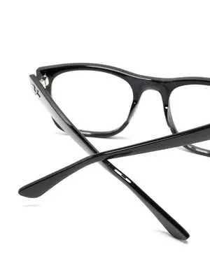 Ray-ban Logo-plaque Square-frame Eyeglasses