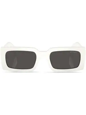 Prada Rectangular Sunglasses - White