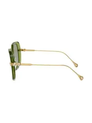 SWAROVSKI Crystal-embellished Oversized Sunglasses