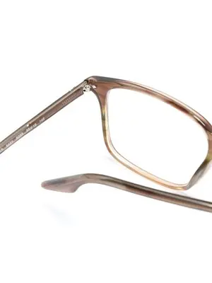 Ray-ban Tortoiseshell Rectangle Eyeglasses