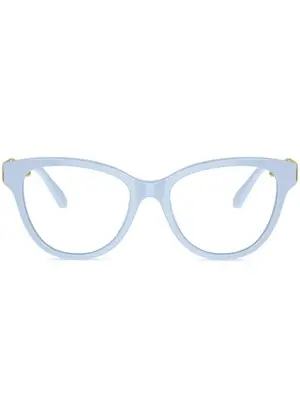 SWAROVSKI Crystal-embellished Cat-eye Eyeglasses - Blue