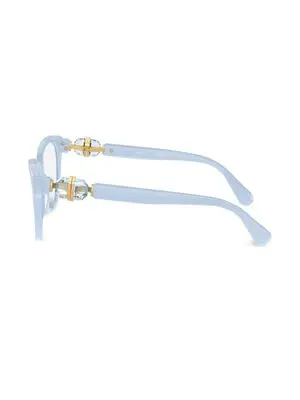 SWAROVSKI Crystal-embellished Cat-eye Eyeglasses