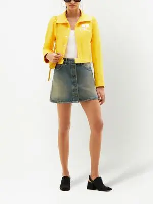 COURREGES Reedition Vinyl Jacket - Yellow