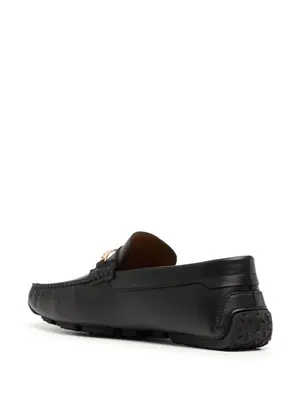 Bally Almond-toe Leather Loafers