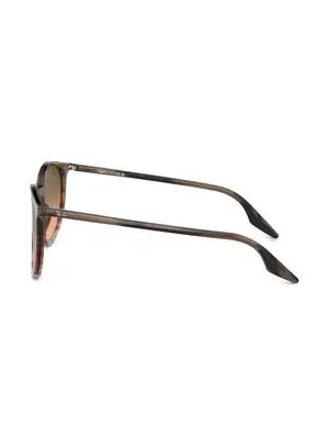 Ray-ban Oval-frame Sunglasses - Brown