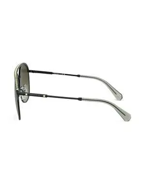 SWAROVSKI Crystal-embellished Pilot Sunglasses - Black