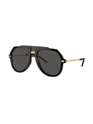 Dolce & Gabbana Round-frame Tinted Sunglasses