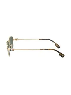 Burberry Vintage Check Geometric Sunglasses