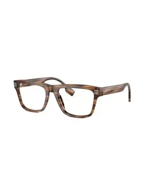 Burberry Square-frame Glasses - Brown