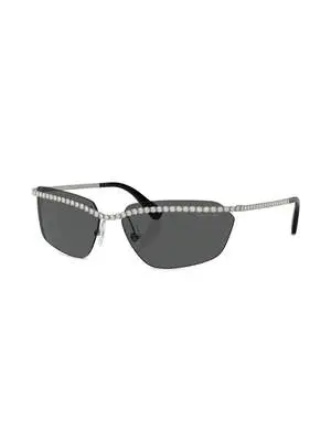 SWAROVSKI Rectangle-frame Sunglasses