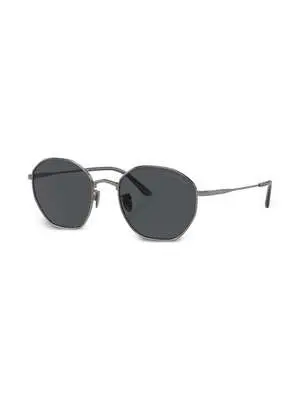 Giorgio Armani Geometric Frame Sunglasses - Grey