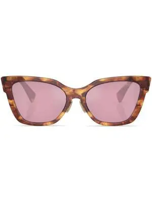 Miu Miu Cat-eye Frame Sunglasses - Black