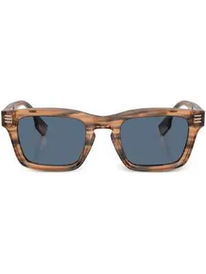 Burberry Rectangle-frame Sunglasses - Brown