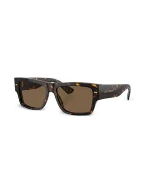 Dolce & Gabbana Tortoiseshell Square Frame Sunglasses
