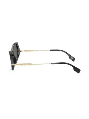 Burberry Logo-plaque Cat-eye Sunglasses