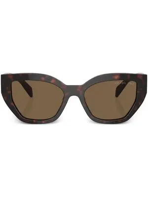 Prada Tortoiseshell Cat-eye Sunglasses - Brown