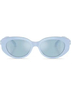 SWAROVSKI Crystal-embellished Cat-eye Sunglasses - Blue