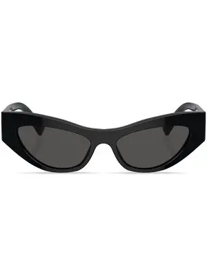 Dolce & Gabbana Oval-frame Sunglasses - Black
