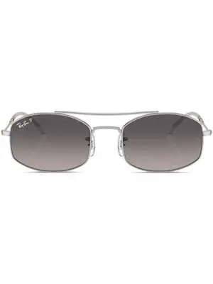 Ray-ban Rectangle-frame Sunglasses - Silver