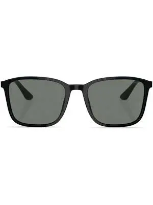 Giorgio Armani Square Frame Sunglasses - Black